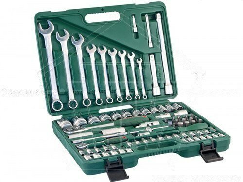 Набор инструмента 82 предмета 1/2``-1/4`` (4-32мм, 6 гран.) jonnesway (s04h52482s)