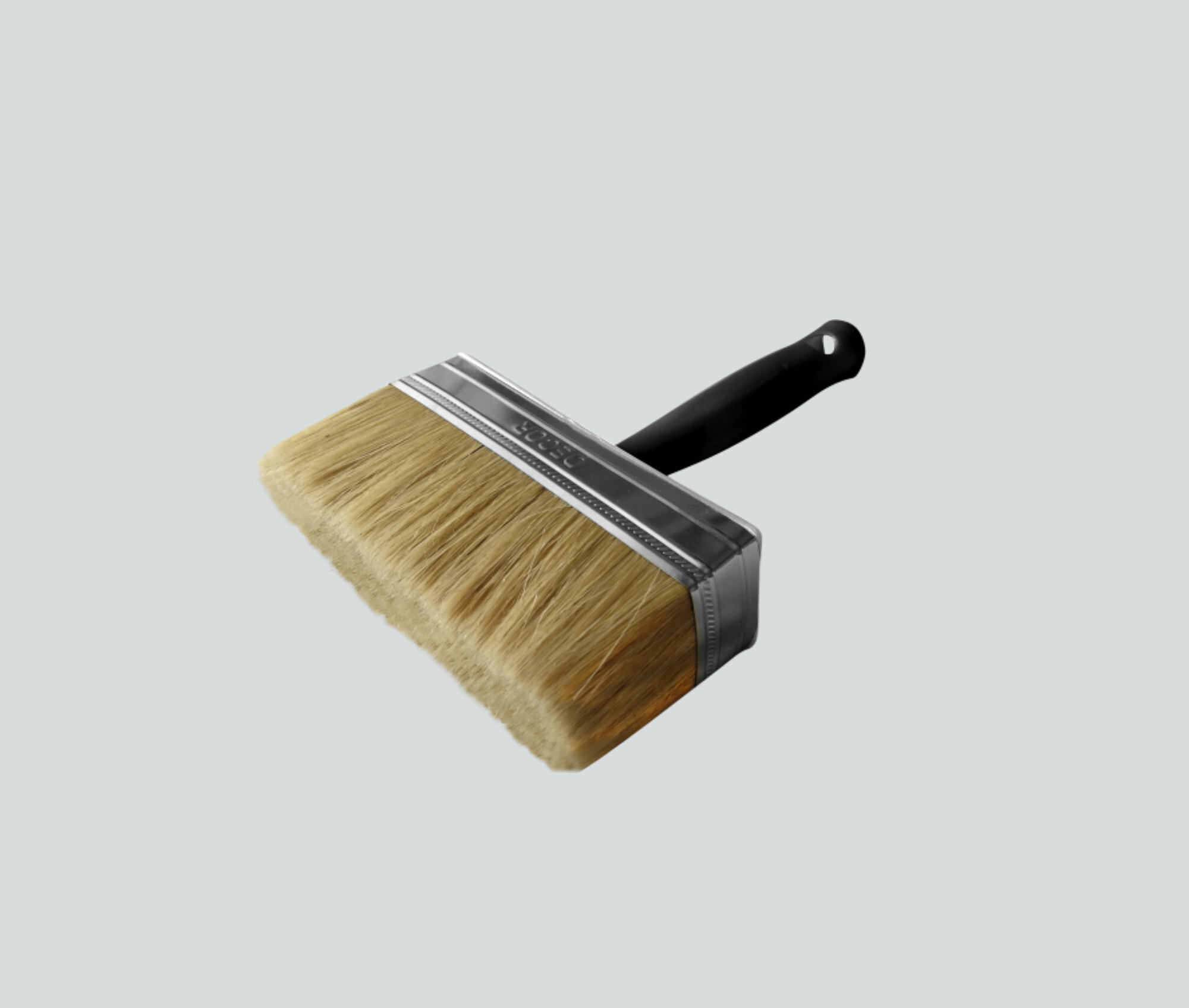 Decor Кисти серии "Black Edition", Ракля (30х120 мм, натуральная светлая щетина, пластиковая ручка)