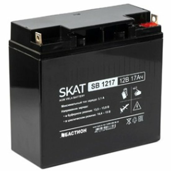 Аккумулятор Бастион SKAT SB 1217 12В 17 А/ч