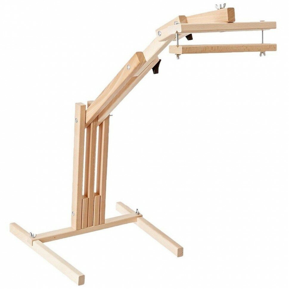 Klass&Gessmann 321 Регулируемая подставка для вышивания с держателем для схем, высота стойки регулируется от 40 см до 100 см