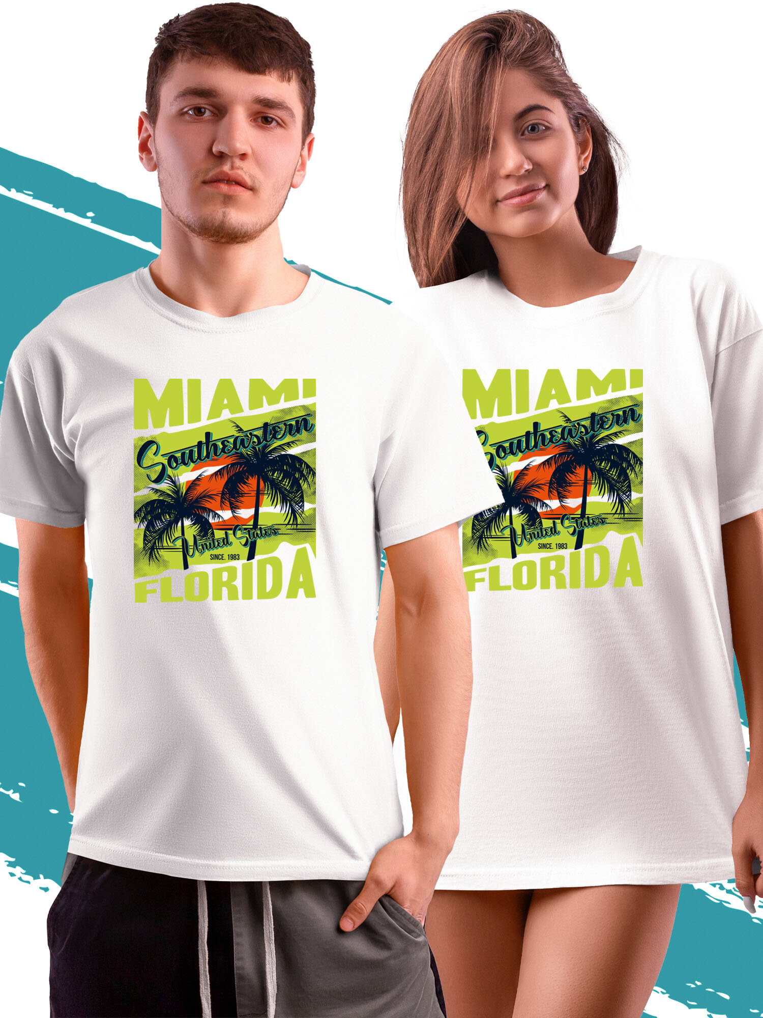 Футболка Miami Florida-Майами Флорида США USA
