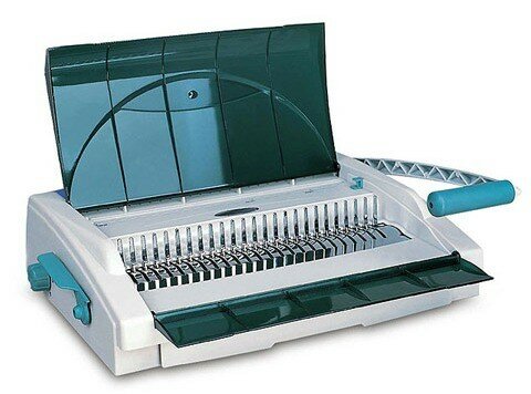 Переплетчик Gladwork CB-25D A4/перф.25л. сшив/макс.500л./пластик. пруж.-51мм)