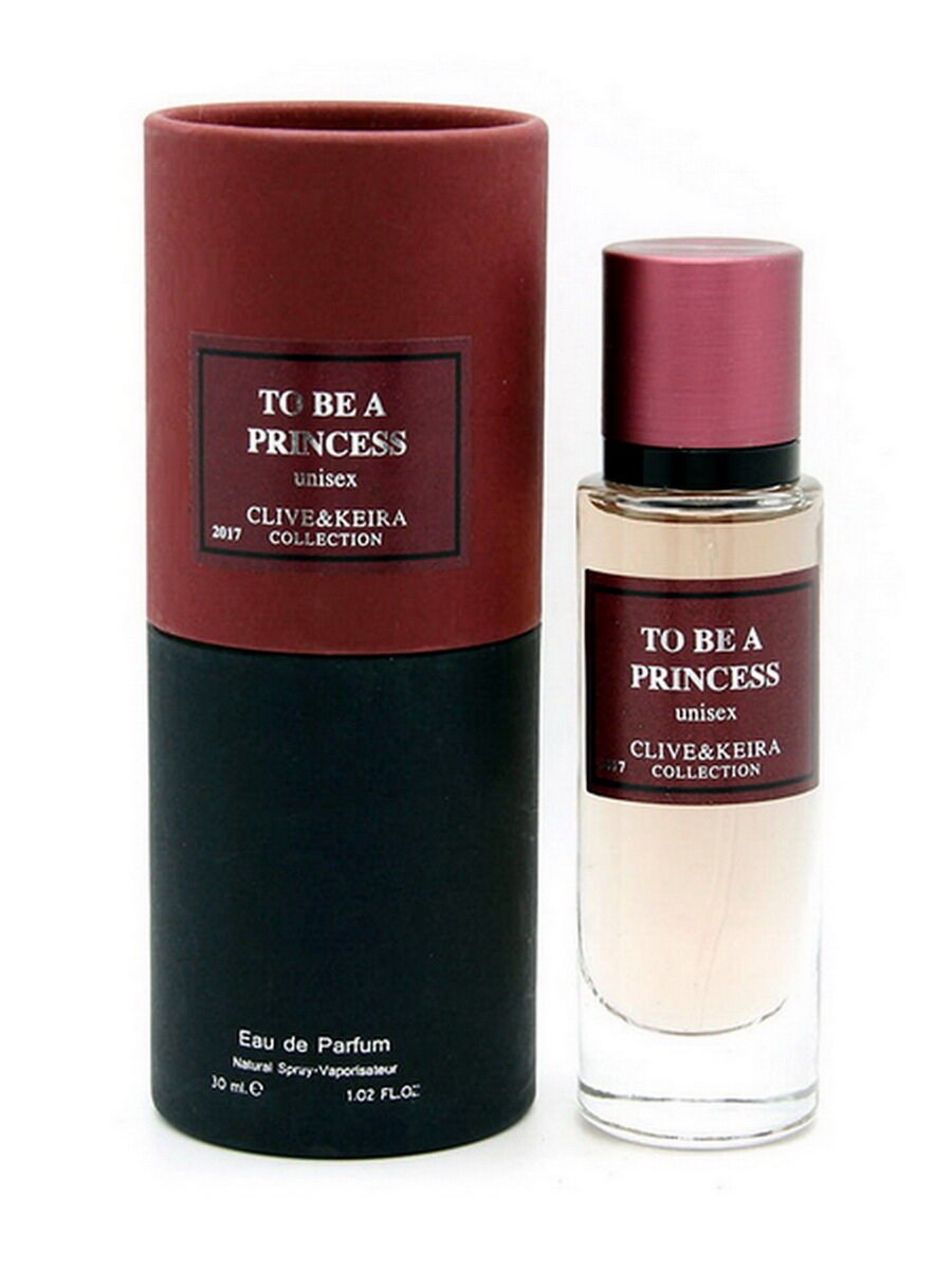 Туалетная вода унисекс Clive&Keira W+M 2017 TO BE A PRINCESS, 30 мл.