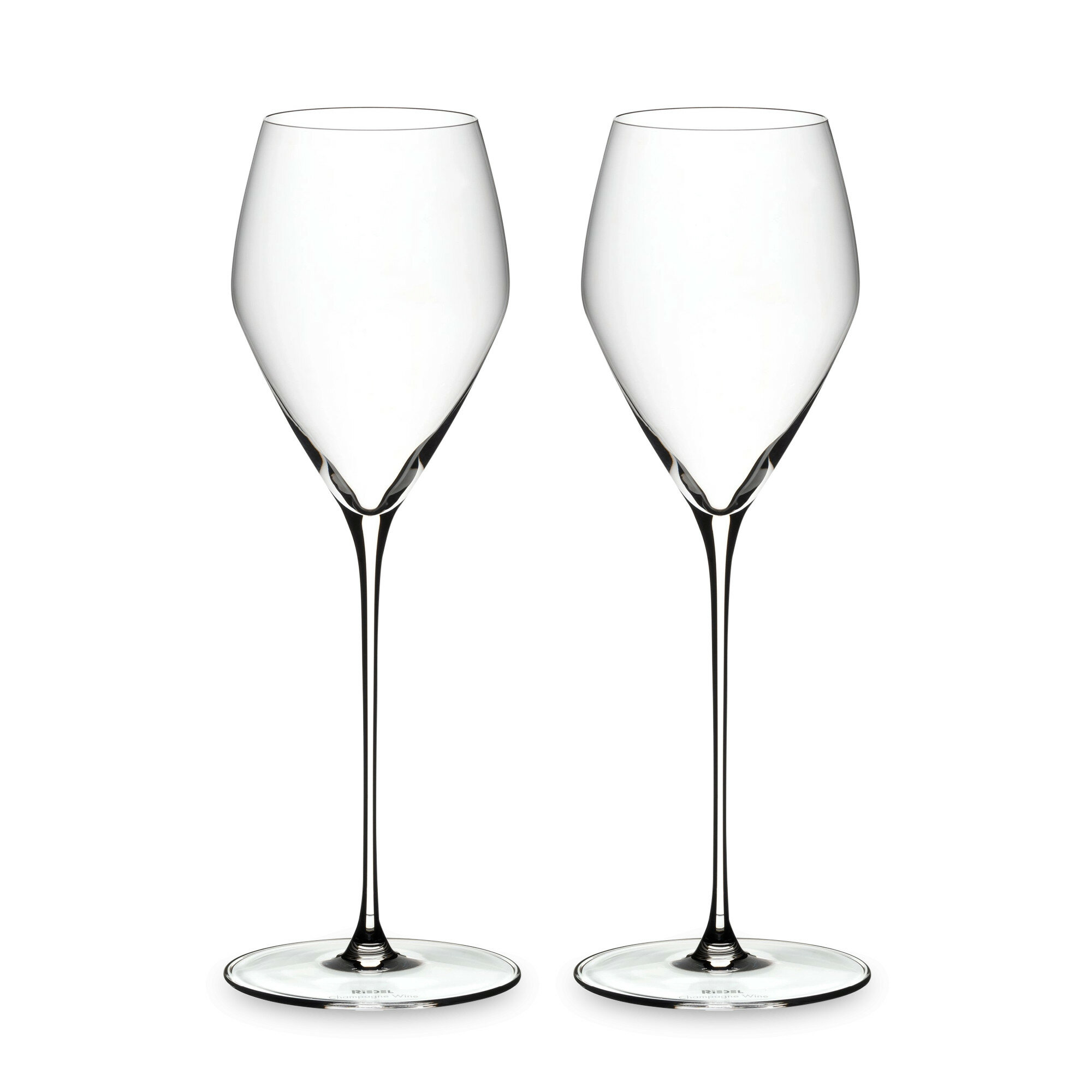 Набор из 2-х бокалов для шампанского CHAMPAGNE GLASS, 327 мл, 24.7 см, хрусталь R6330/28 Veloce