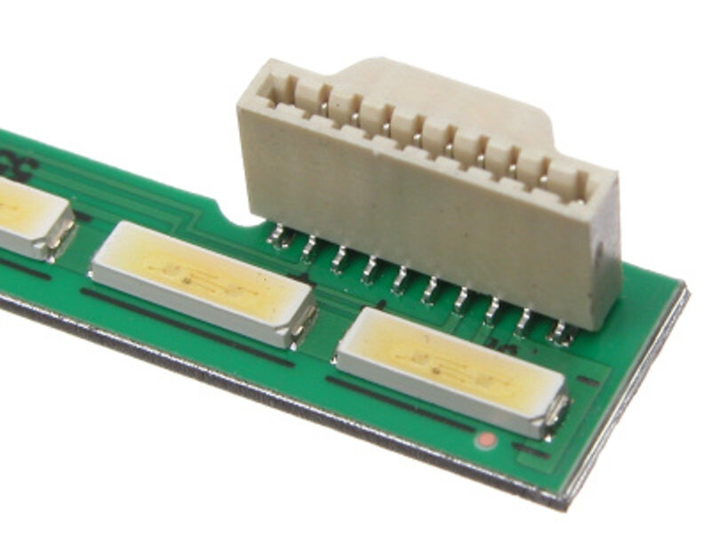 Светодиодная планка для подсветки ЖК панелей 42" V13 ART TV REV0.6 (комплект 2 планки по 462 мм 57 светодиодов)