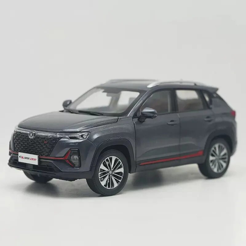Коллекционная модель автомобиля Changan CS35 PLUS 2021 JERREN 1:18