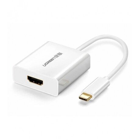 Адаптер UGREEN 40273 USB-C to HDMI Adapter белый