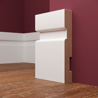 Плинтус Evrowood PN 101 Д2000хВ100хШ16 мм ( под покраску) / Евровуд.