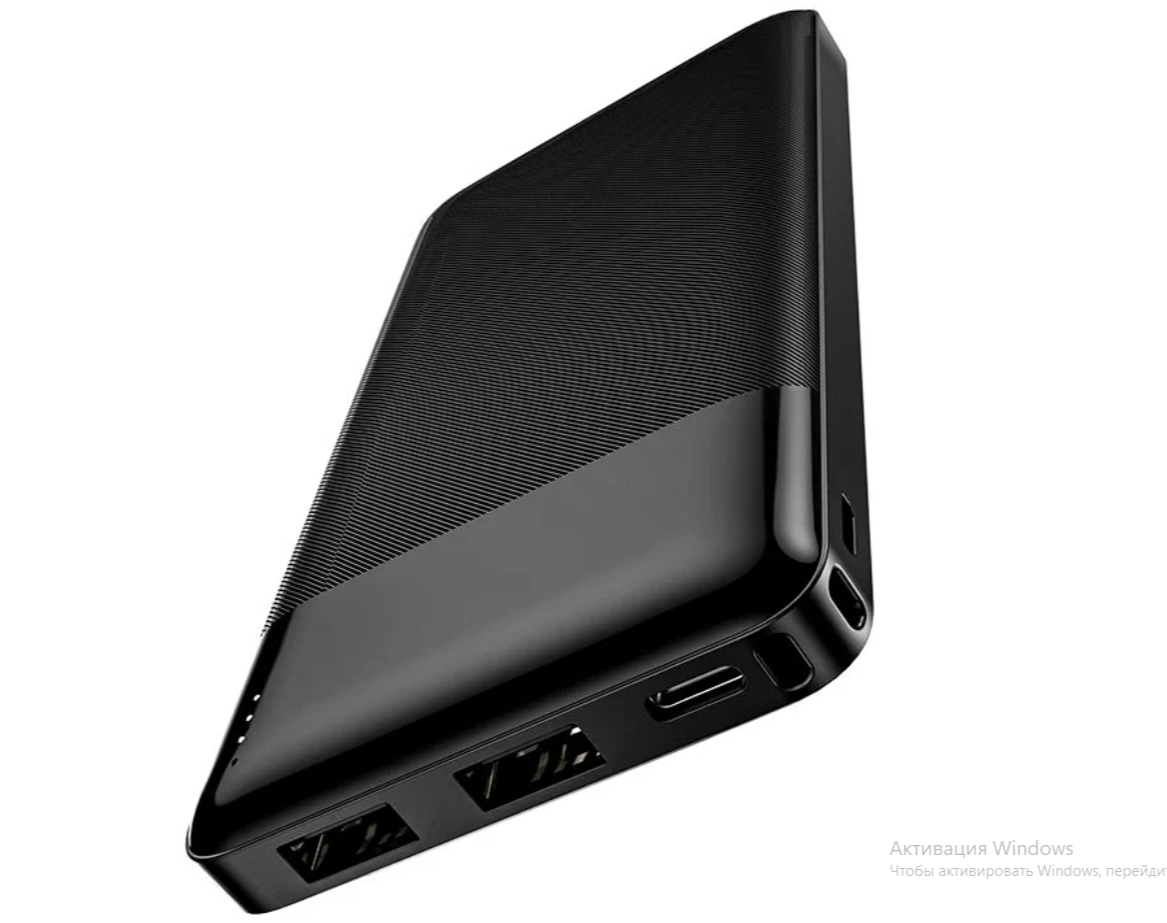 Портативный внешний аккумулятор Hoco J72 Easy travel 10000mAh, черный