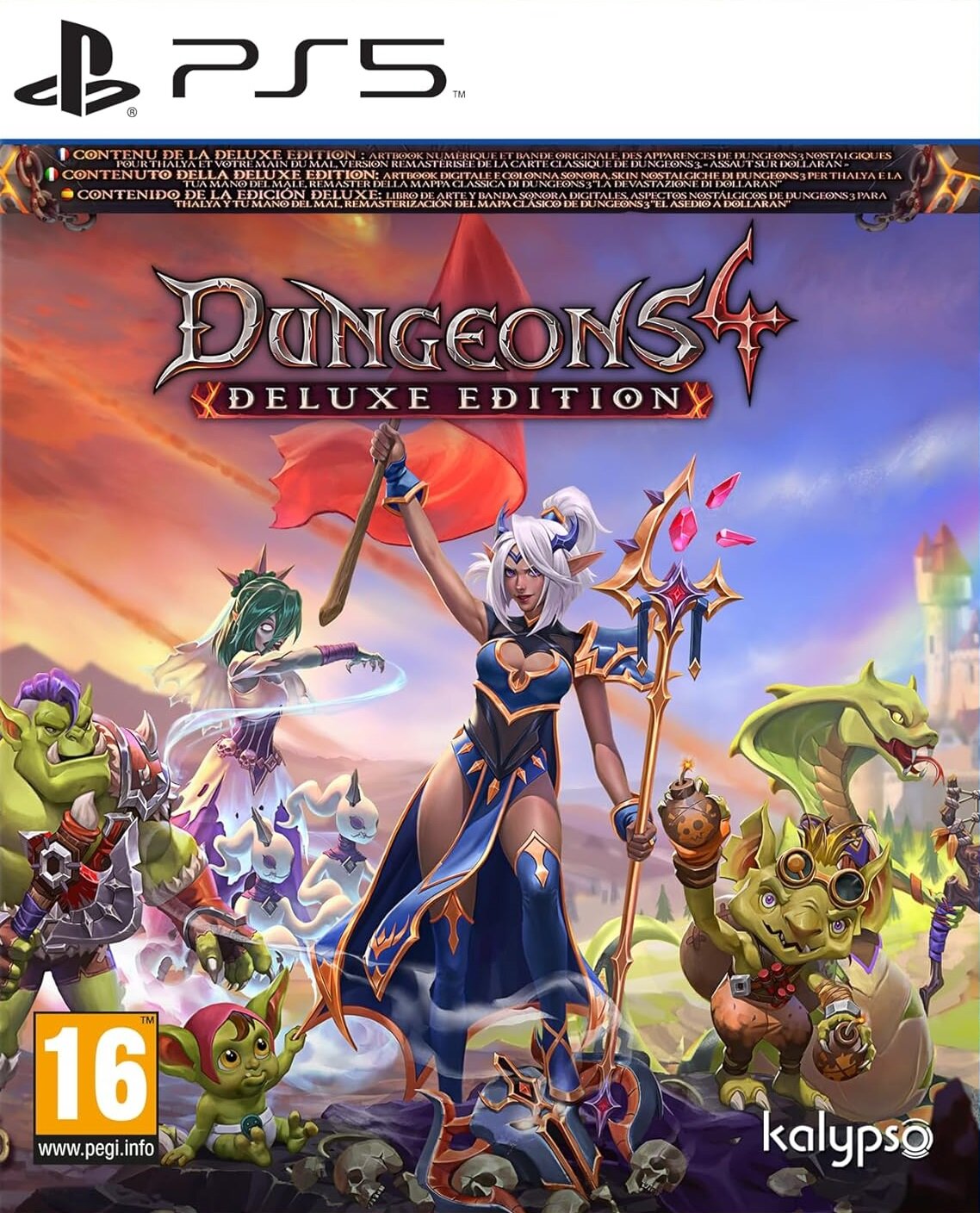 Dungeons 4 Deluxe Edition PS5 (русская версия)