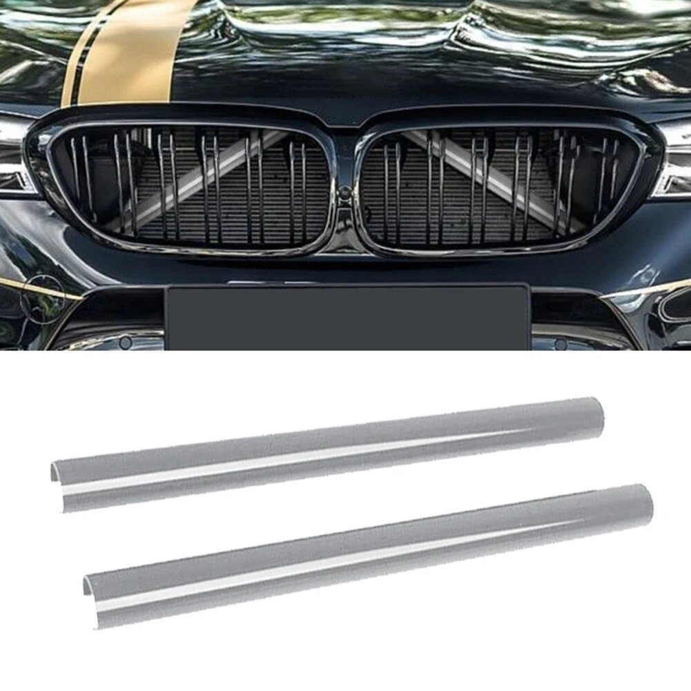 2 шт. обертка решетки для BMW серий 1 2 3 4 Gray