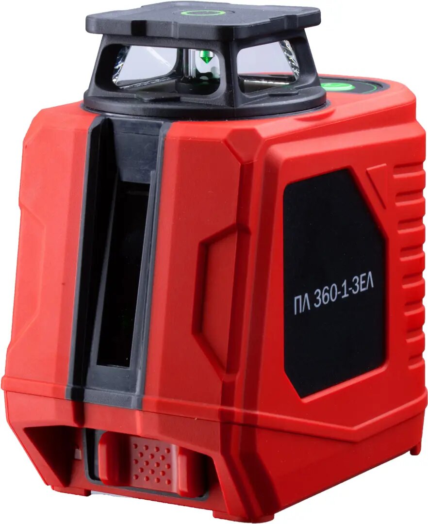 Нивелир лазерный Elitech 360-1-ЗЕЛ зеленый луч, 25 м