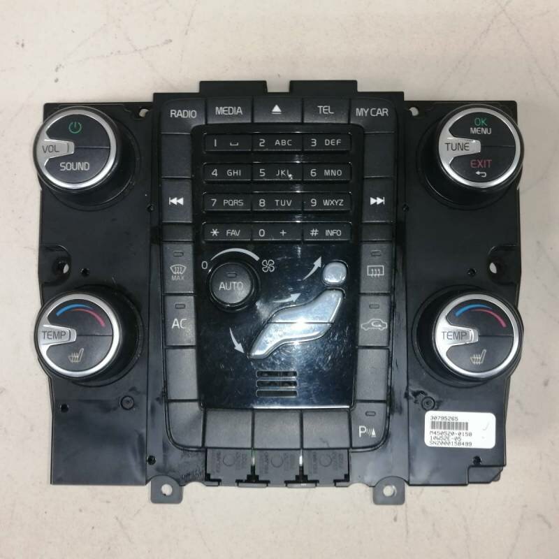 Блок управления климатической установкой Volvo XC60 2008-2017 кат.номер: 30795265