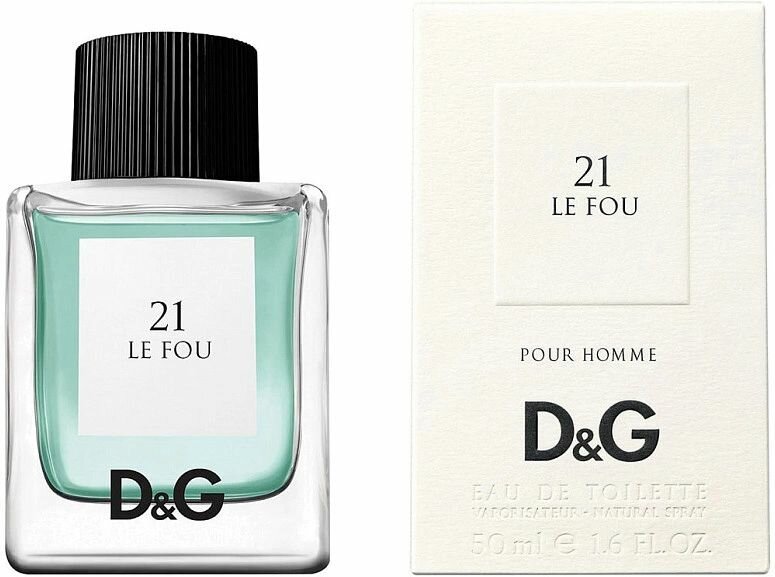 21 le fou 50ml туалетная вода (мужская)