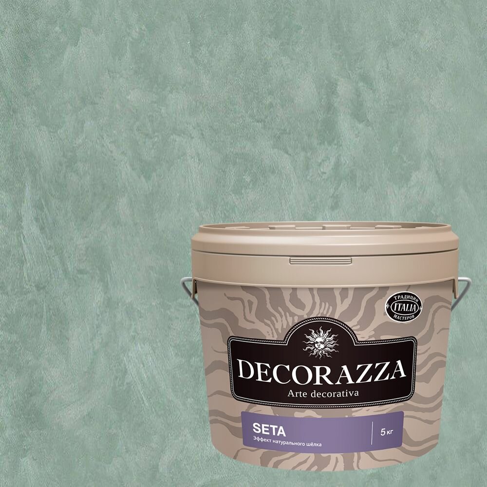 Декоративная штукатурка с эффектом натурального шелка Decorazza Seta (5кг) ST 11-156