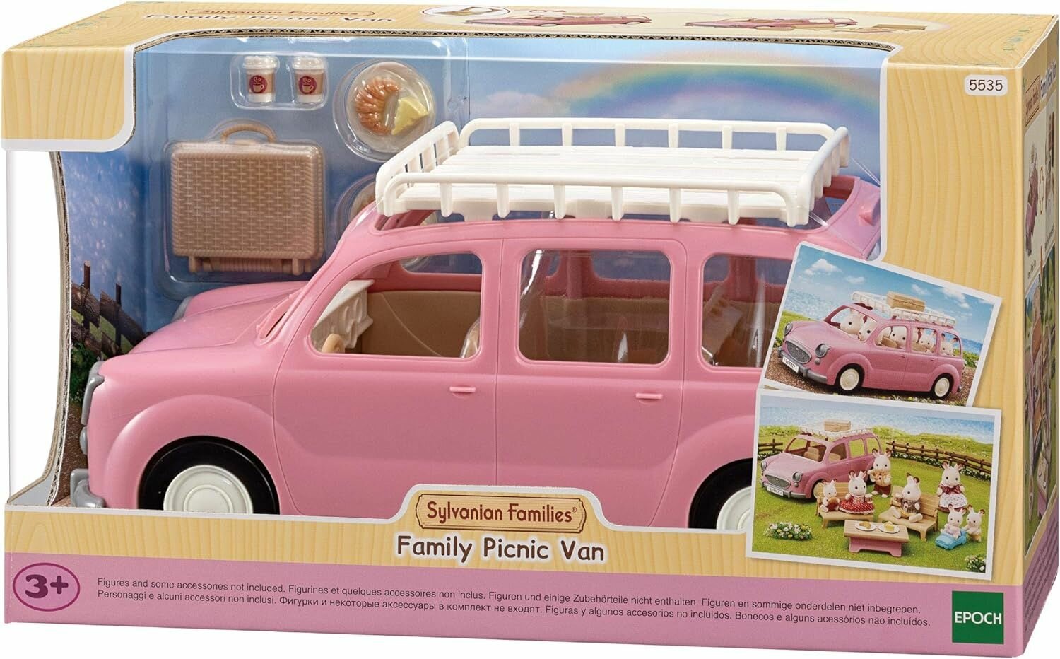Игровой набор Sylvanian Families - Family Picnic Van - Фургон для семейного пикника - Сильвания Фэмили 5535