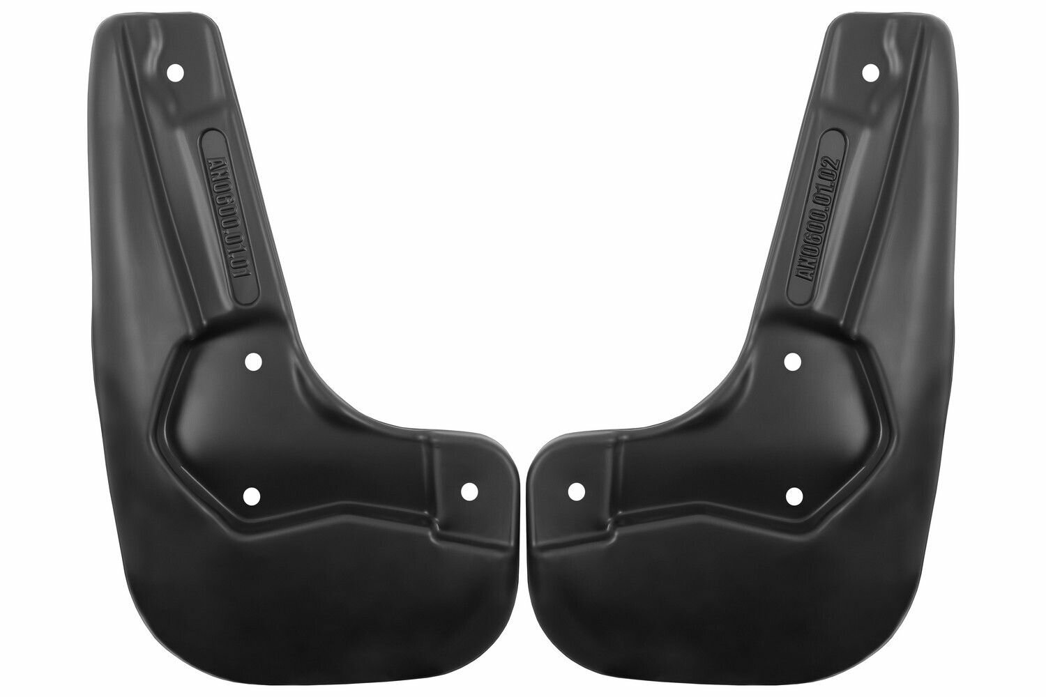 Брызговики передние для OMODA S5 I 2022 - 2 шт.(optimum) в пакете FROSCH. NLF. A69151. F0