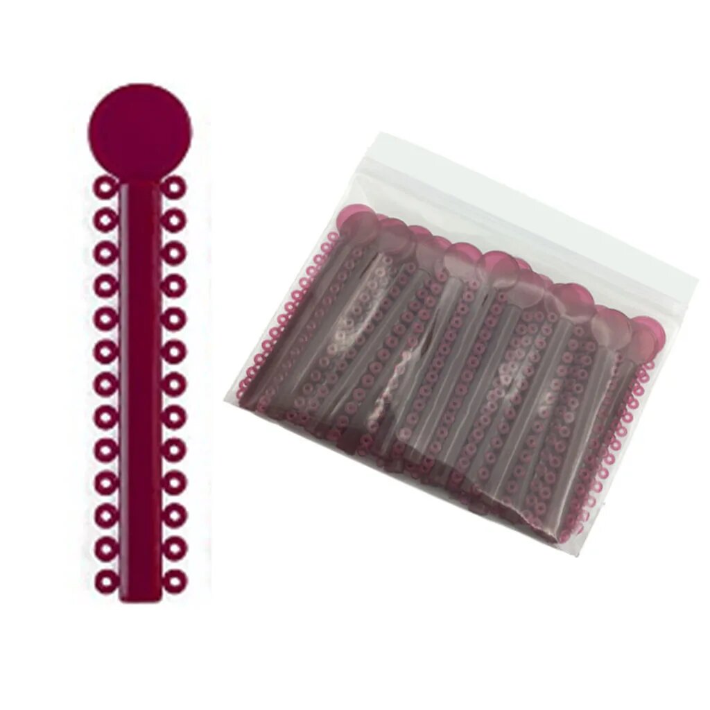 DCLOUD Лигатурные резинки для брекетов 1040 шт. NO.29