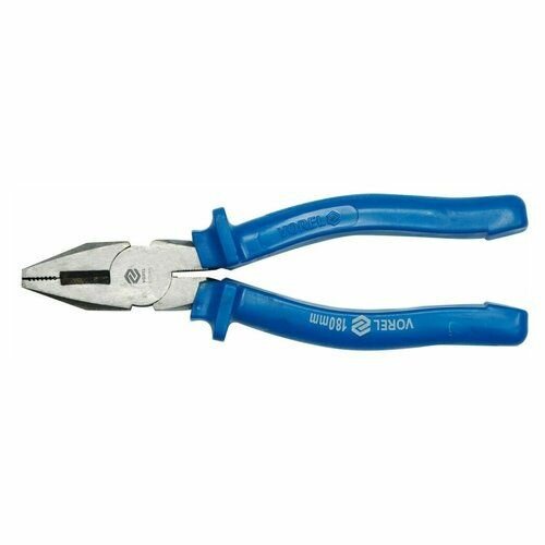 Плоскогубцы универсальные 180мм VOREL 40011
