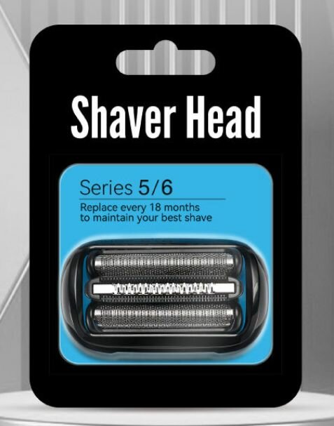 Бритвенная головка для Braun 53B Series 5-6 50-R1000S 50-B1300S Лезвие бритвы