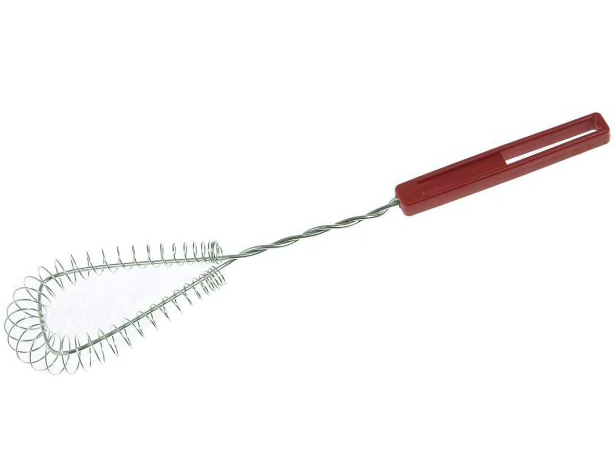 Венчик кухонный из нержавеющей стали, спиральный, 32 см, для взбивания и теста