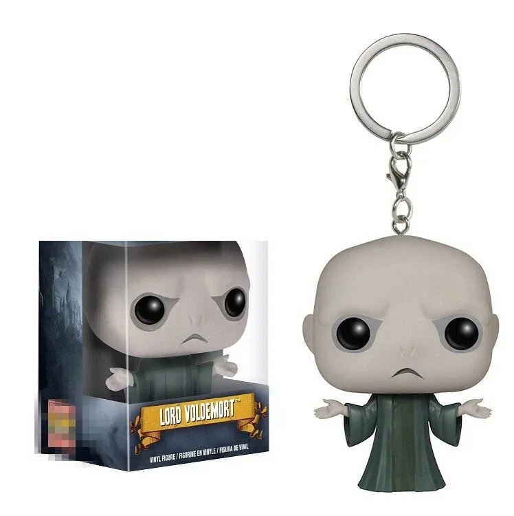 Funko POP брелок Гарри Поттер - Волан-де-Морт, серый