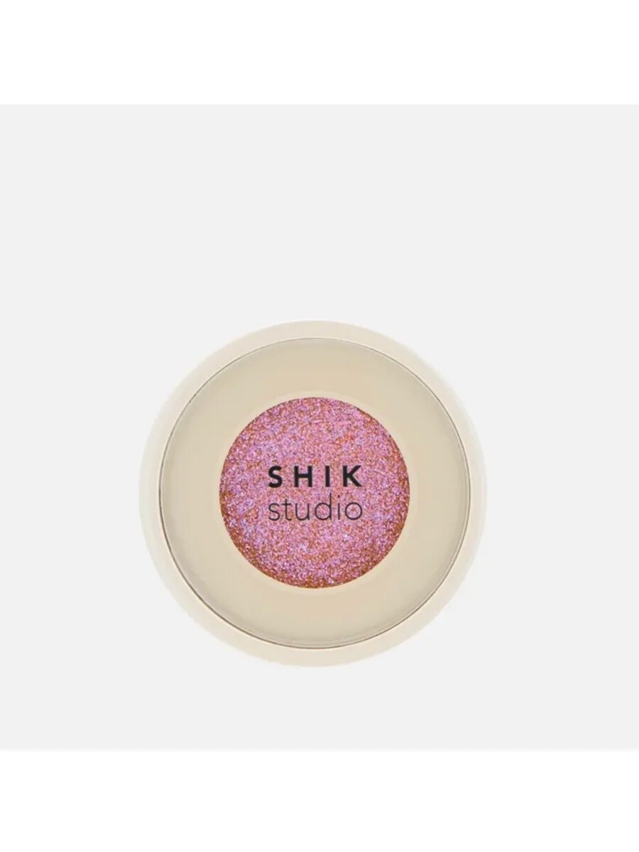 SHIKstudio Starlight Single Eyeshadow , mimosa кремовые, для век, влажный финиш, бежевые