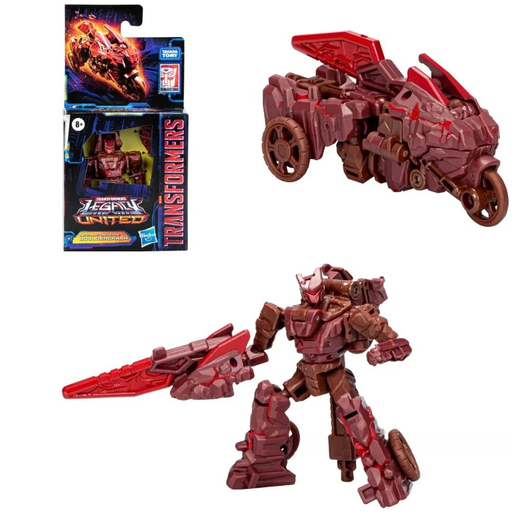 Трансформеры Hasbro Игрушка Legacy United Core Class Infernac Universe Bouldercrash 3.5-inch (8.9 cm) F8516