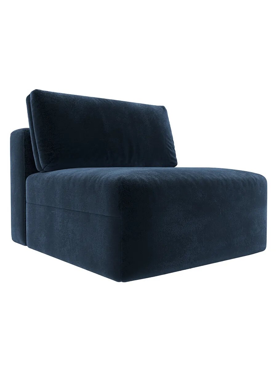 Модуль диван из модульного набора Лего, с ящиком для белья, велюр