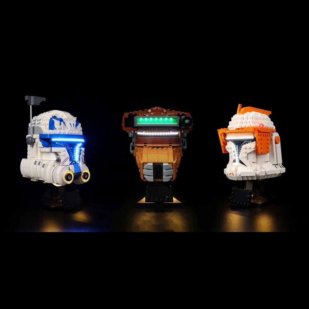 Аксессуары светодиодного освещения для шлема JULITE Creator Seasonal Wars 75350-Classic-Ver