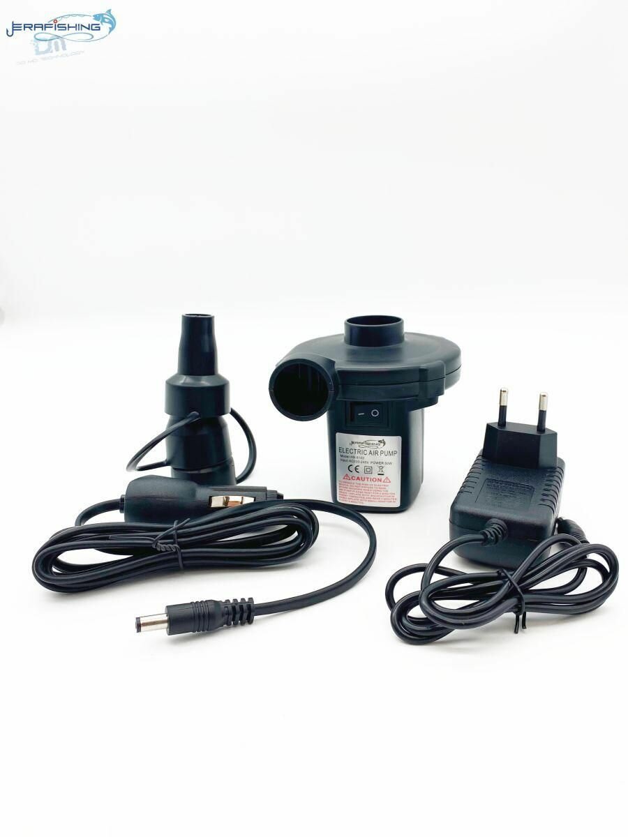 Насос электрический мини, для матраса, бассейна, лодки, туризма с прикуривателем для автомобиля_DM