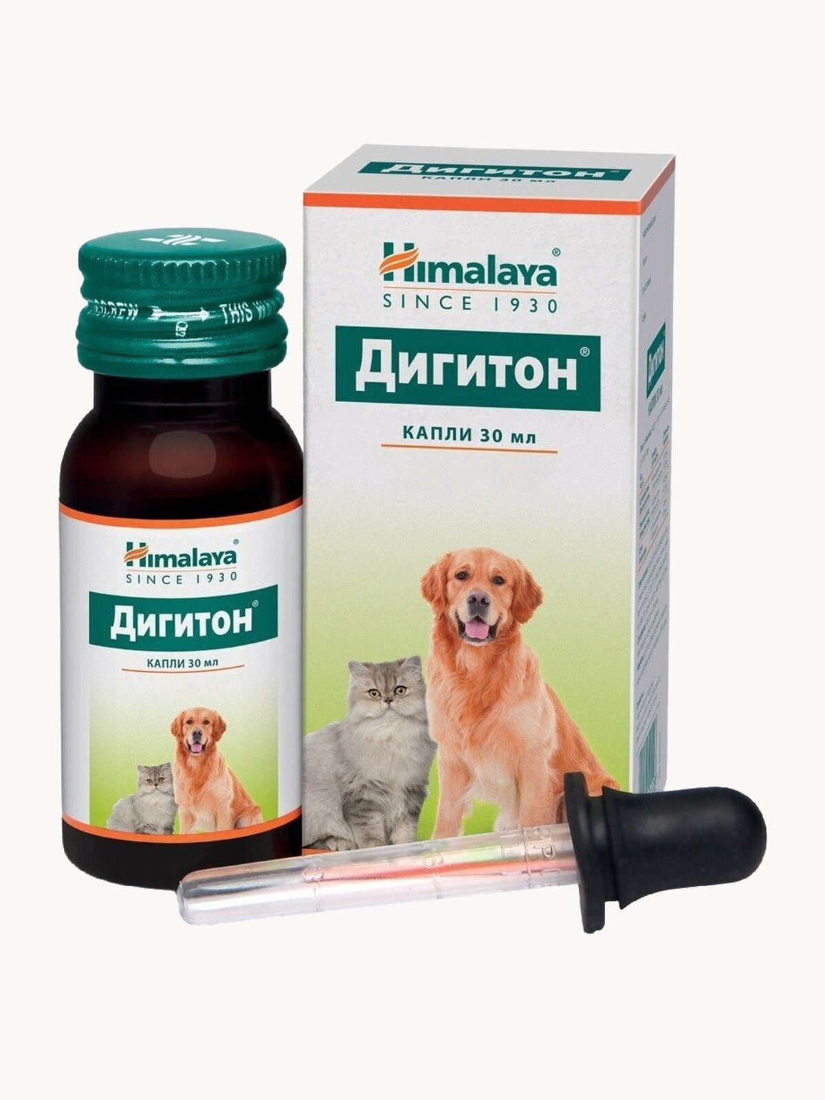 Капли Himalaya Drug Co Дигитон, 30 мл, 1уп.