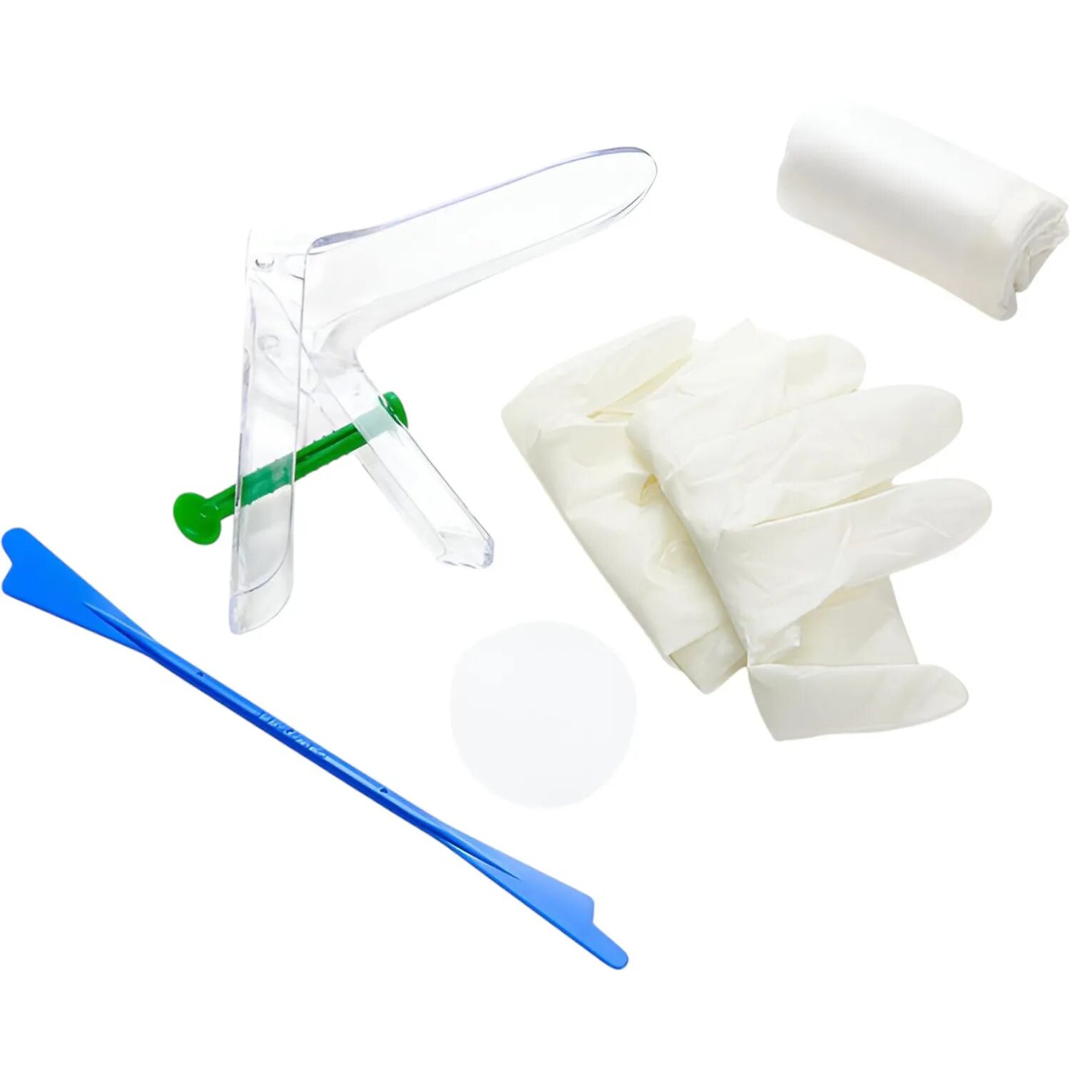 Набор гинекологический Юнона р-р 2/M №2 со шпателем Эйра 60 наборов в уп