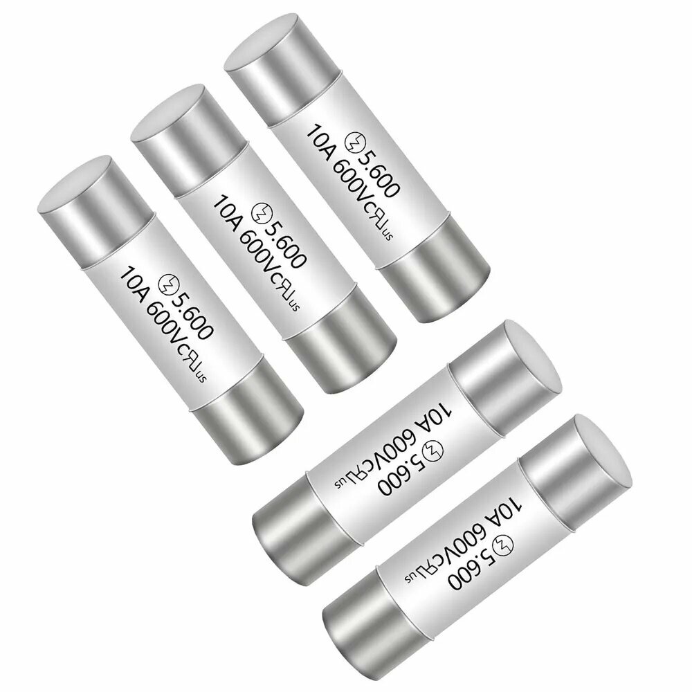 5 шт. HV510 10Ампер 600ВА мультиметровые предохранители 5x20мм, быстродействующие 10А 600В керамические