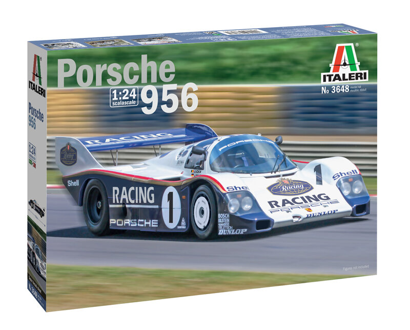 Сборная модель "Автомобиль PORSCHE 956" (1:24), артикул 3648