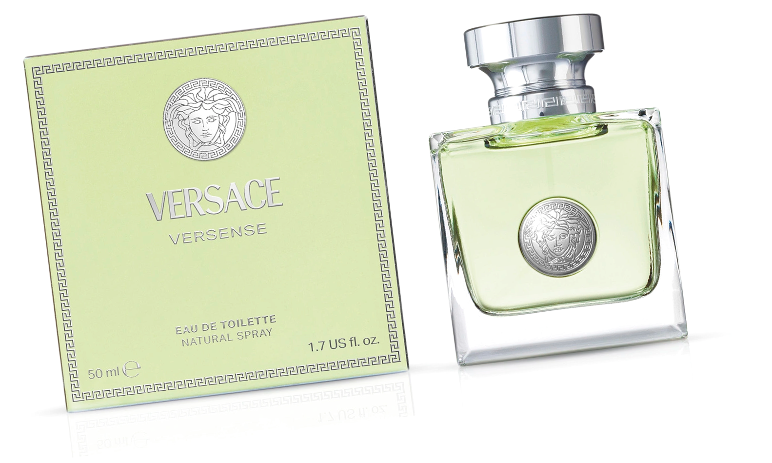 Версаче Версанс туалетная вода 50 мл - Versace Versense зеленые женские духи
