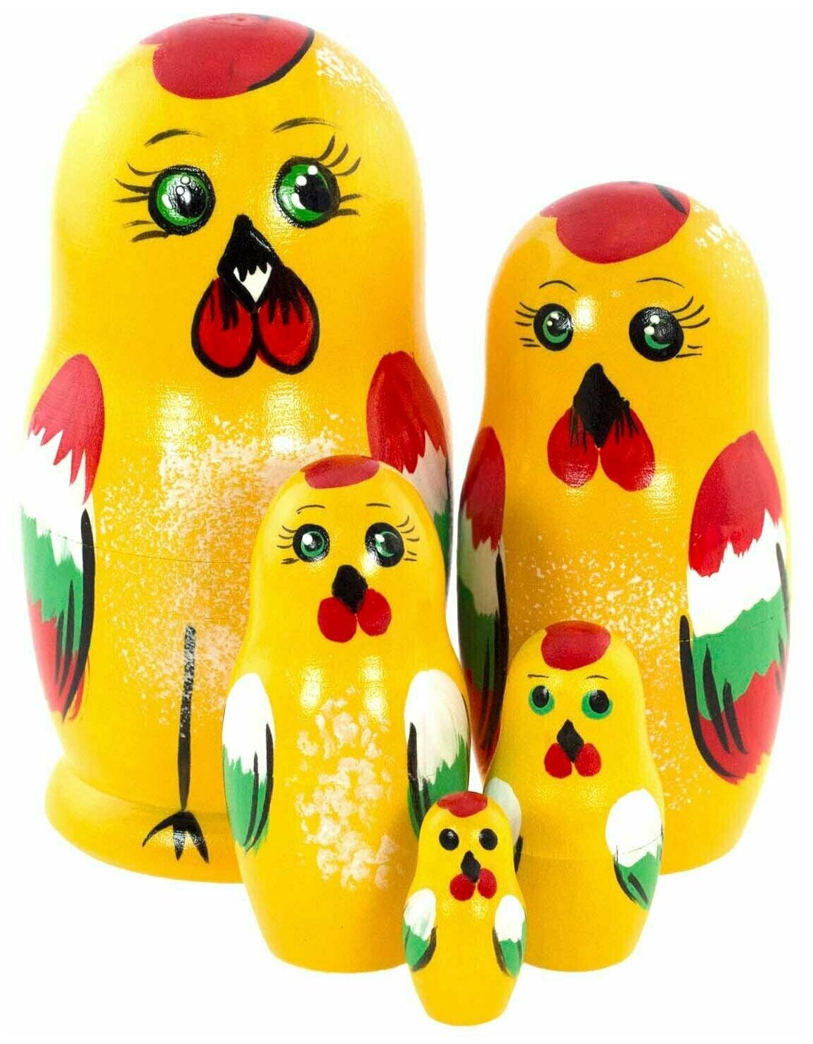 Ажна Матрёшка 5 мест 10.5 см