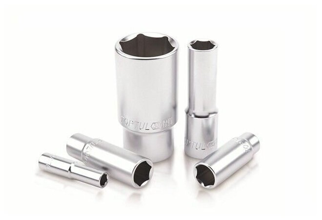 Головка глубокая TOPTUL 1/2", размер 16 мм, 6 граней (BAEE1616)