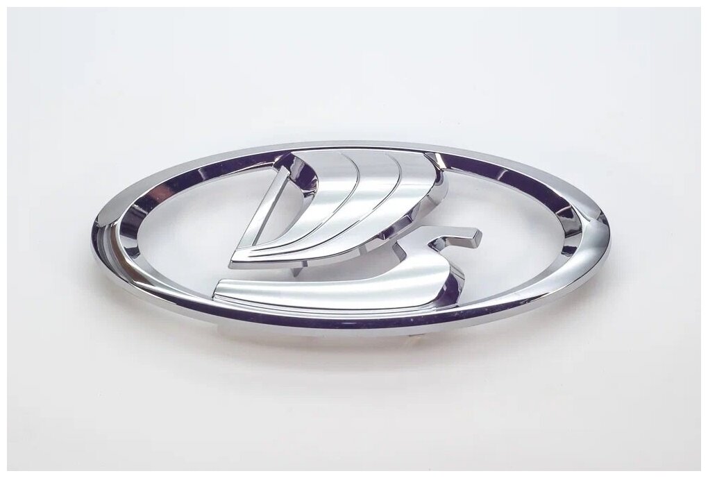 Эмблема Lada 19х8 см, хром