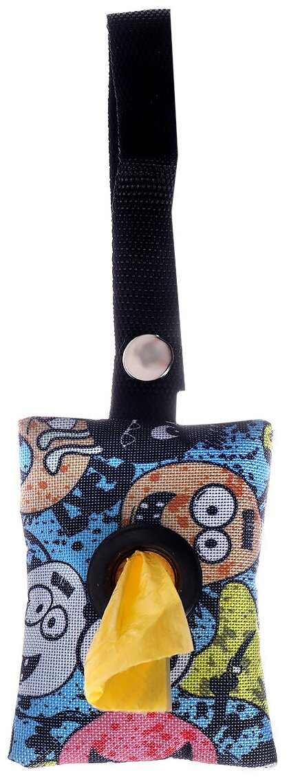 Сумочка для уборочных пакетов Монморанси "Прогулка", 10х5 см.