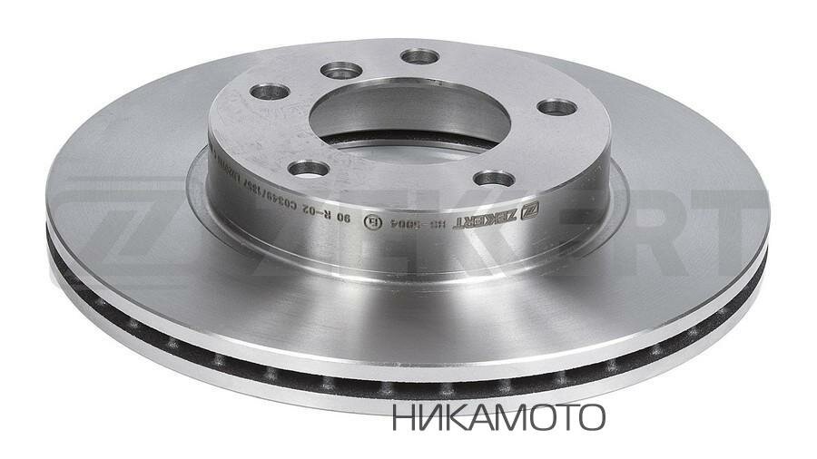 ZEKKERT BS-5004 Диск торм. перед. BMW 3 (E36 E46) 90- Z3 (E36) 97- Z4 (E85) 03-
