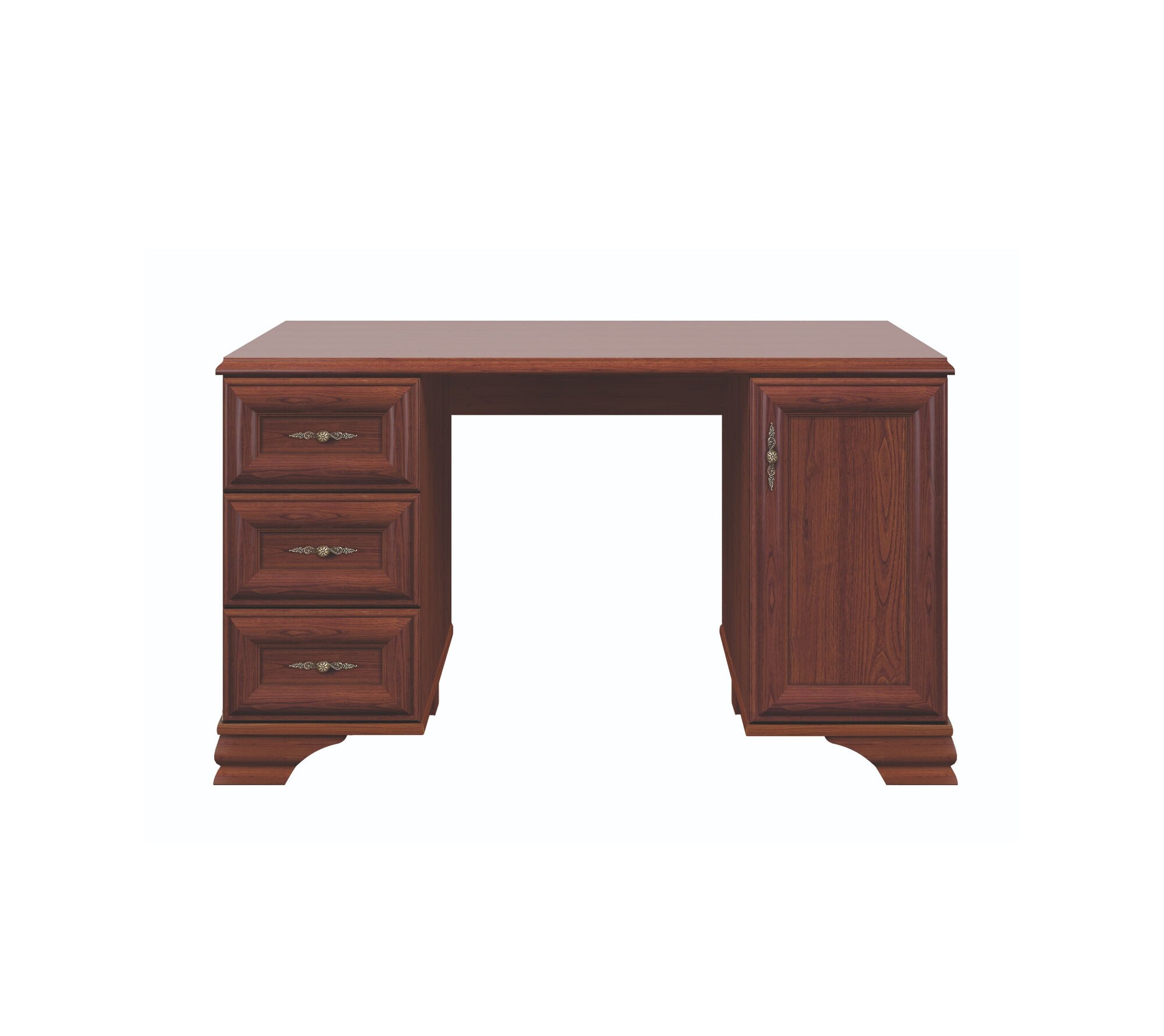 Стол туалетный БРВ Мебель KENTAKI S320-TOL Каштан Размеры: Высота 710мм Глубина 415мм Ширина 1205мм