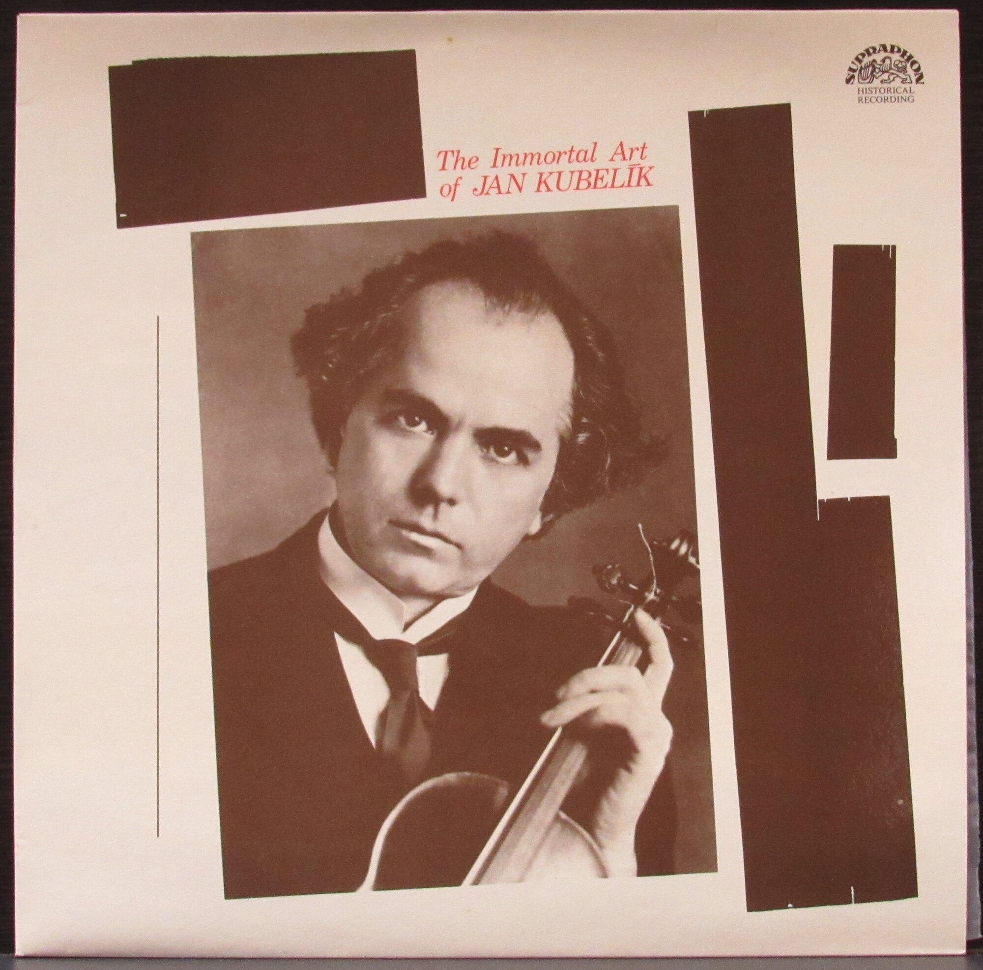 Kubelik Jan "Виниловая пластинка Kubelik Jan Immortal Art"