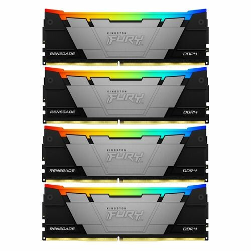 Оперативная память Kingston Fury Renegade KF436C18RB2AK4/128 DDR4 - 4x 32ГБ 3600МГц, DIMM, Ret