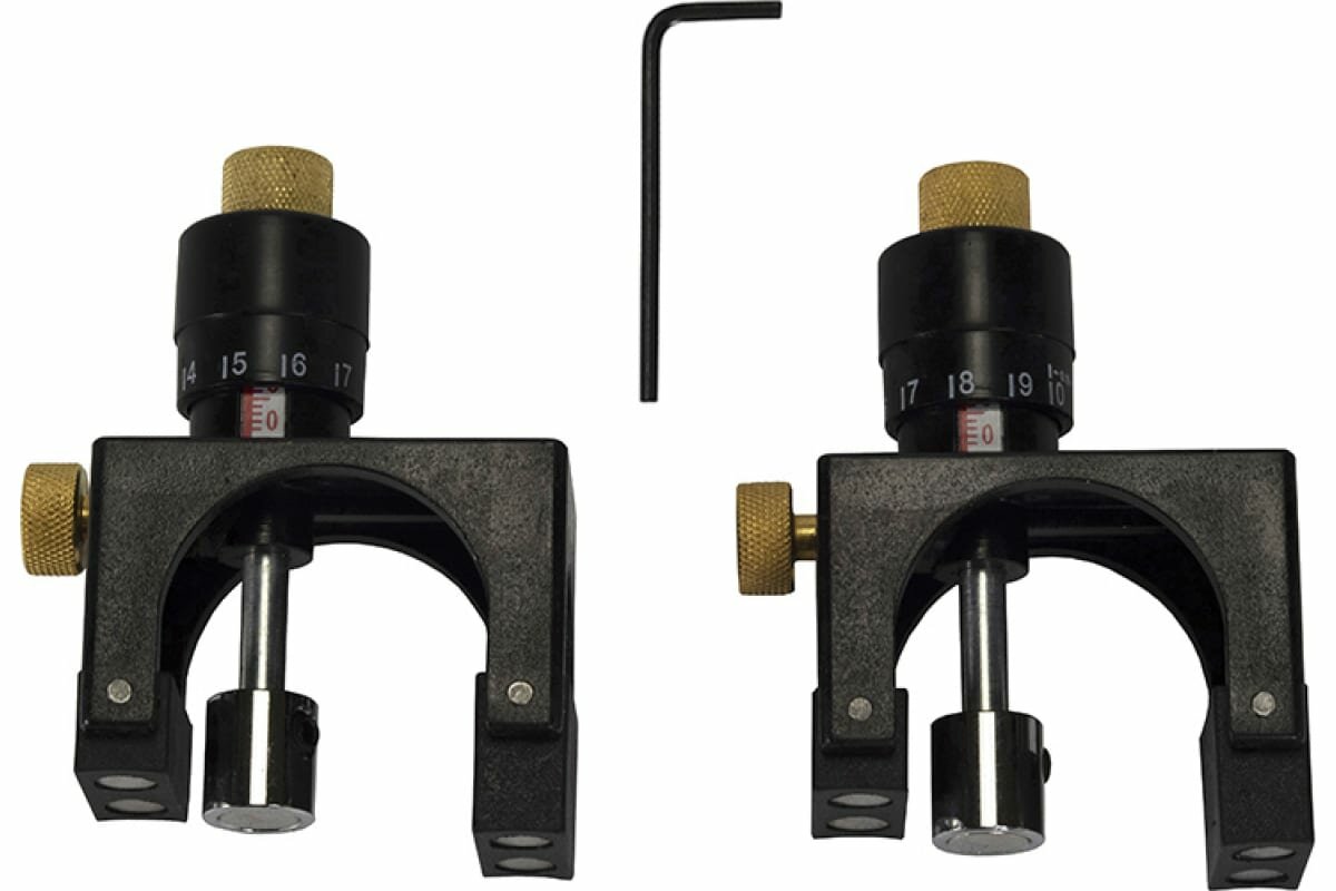 WOODWORK Набор из 2-х магнитных приспособлений для выставления ножей MBC-002