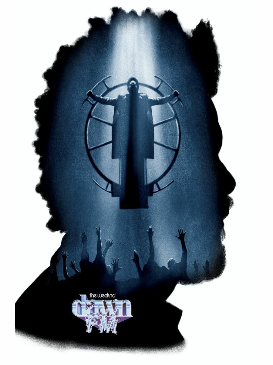 Постер "The Weeknd - Dawn FM"