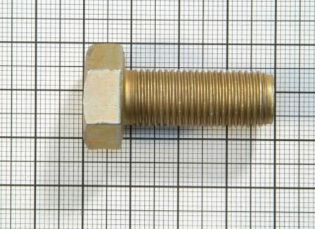 Болт М12х 30х1.25 БелЗАН ВАЗ 2101 подшипника вторичного вала шкива коленвала 8.8, 5 шт