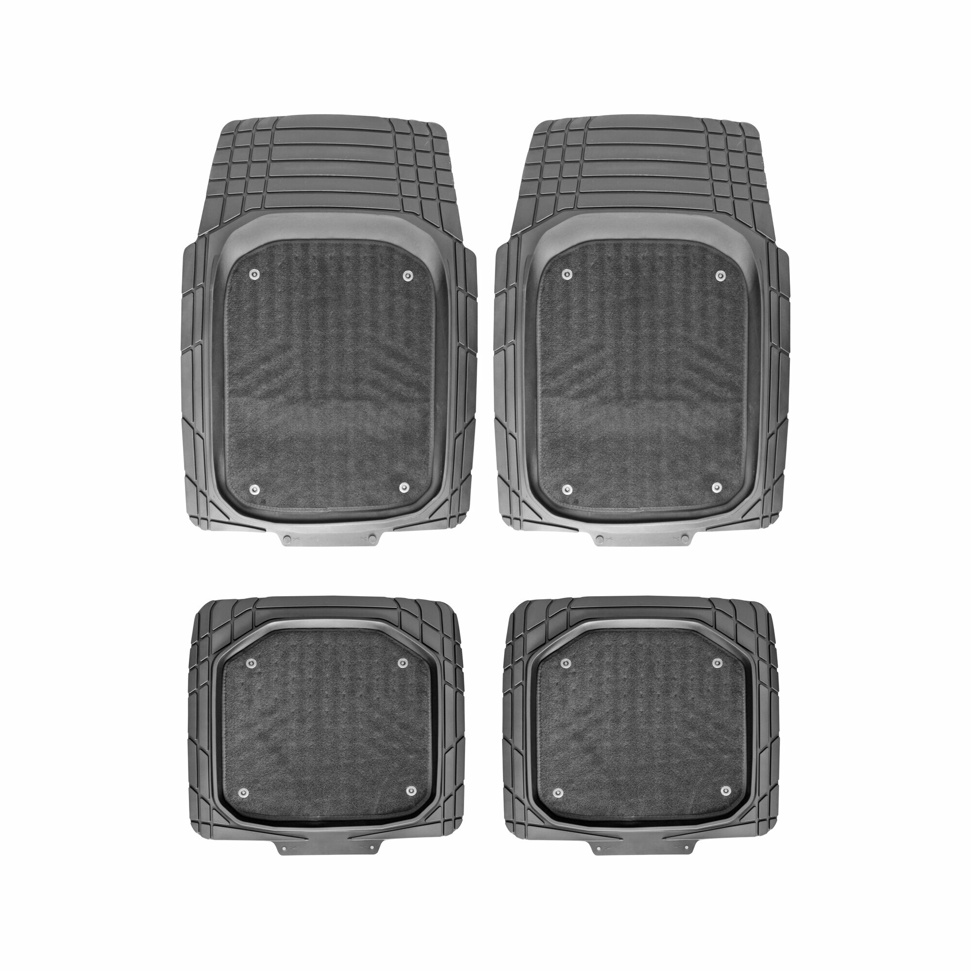 Коврики в машину универсальные GTL RAMP 75х54 48x50 Черный