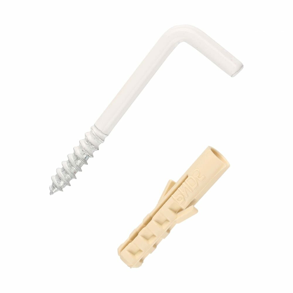 L-образный крюк-шуруп европартнер d3хL25 мм 4 шт.