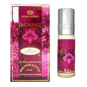 Al-Rehab Concentrated Perfume DISTANCE (Масляные арабские духи дистанс Аль-Рехаб), 6 мл.